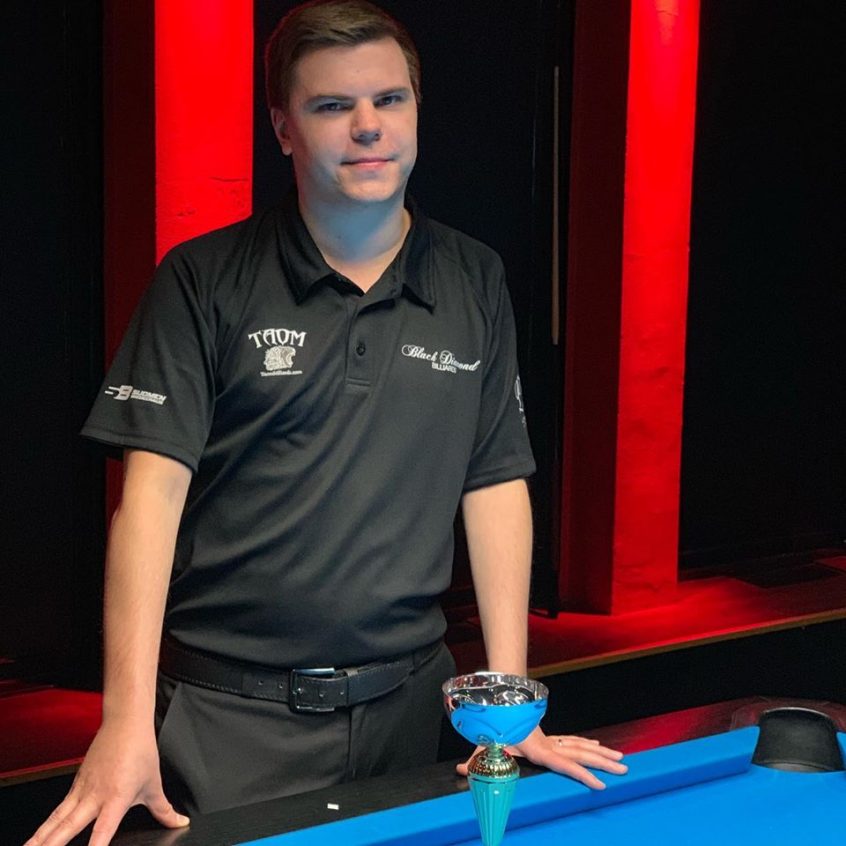 Toni Joukainen voitti Lahden 8-pallodivarit - Biljardisuomi